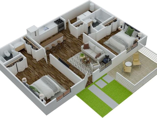 Summer Glen ~ Boutique Cottage Style Living Meets Hassle Free Leasing 2 Bedroom Apartment for Rent at 6090 Terry Rd, Jacksonville, FL 32216 Sans Souci