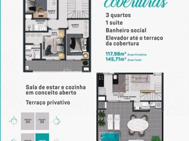 SUMMIT COBERTURA DUPLEX COM 3 QUARTOS 01 SUÍTE