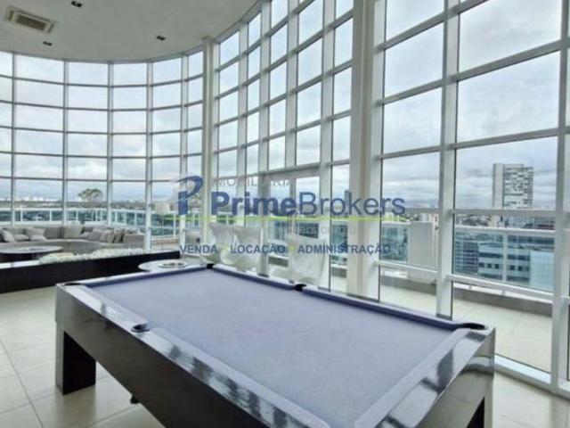 Summit Pinheiros: Studio 34m² Finamente Mobiliado + Vaga + Lazer de Clube