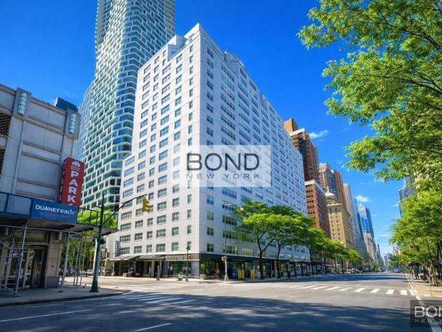 Sun Blasted 2BR/2BA in a Postwar Doorman Building | Midtown West