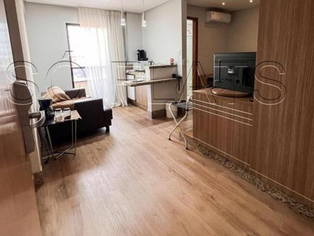 Sun Square Suites Hotel, apartamento em Goiânia com 27m², 1 dormitório e 1 vaga de garagem