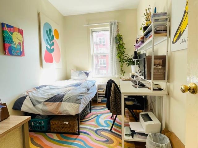Sunny bedroom in sunnyside