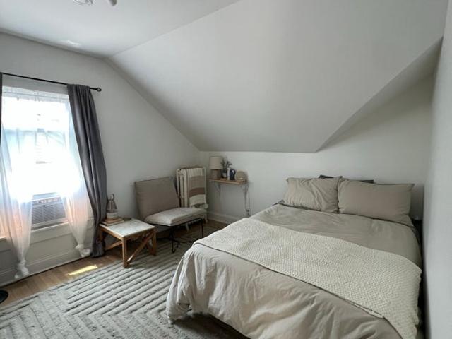 Sunny room available in a single family home. Cha