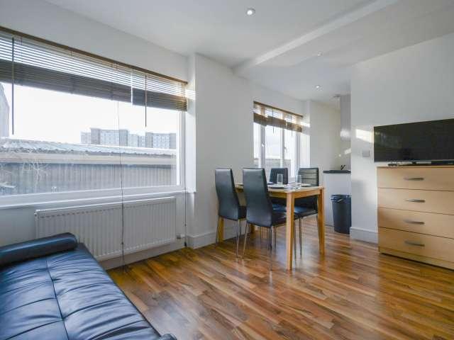 Sunny studio flat to rent in Southwark, London