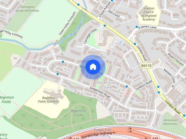 Sunnybank Avenue, Coventry, CV3