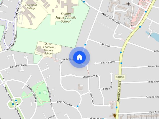 Sunrise Avenue, Chelmsford, Essex, CM1