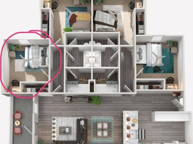 Sublet room in apartment