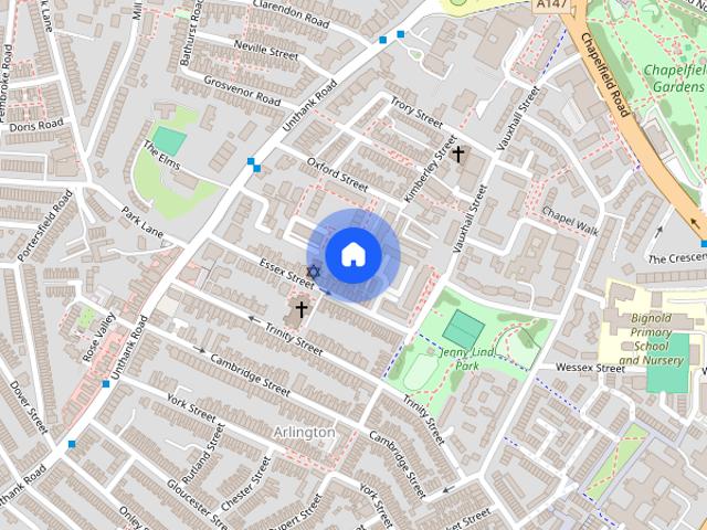 Suffolk Square, Norwich, Norfolk, NR2