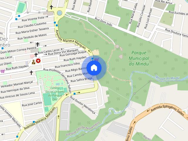 Suíte 25m² Mobiliada 15 Minutos de Manaus com Ótimo Local