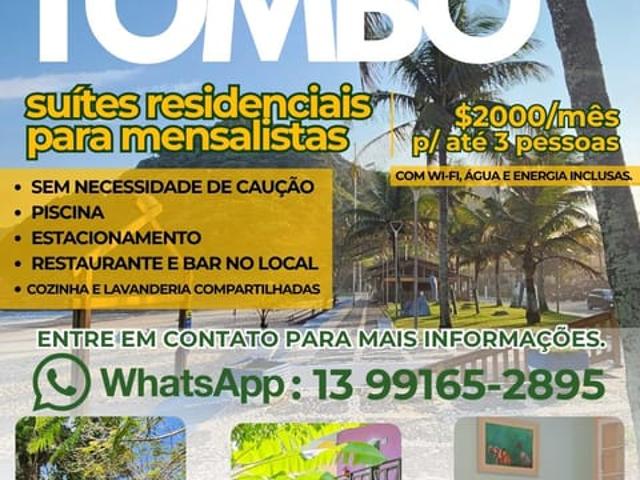 Suíte na Praia do Tombo