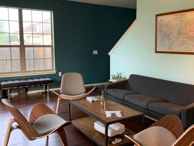 Super sunny room in a calm, large community home