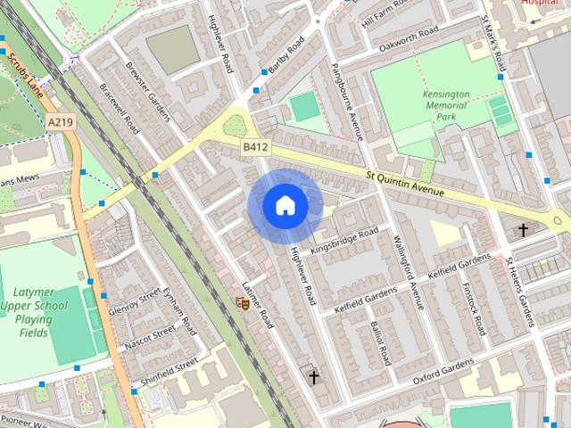 SUPERB SPACIOUS STUDIO FLAT 429 SQ FT / 39 SQ M IN NORTH KENSINGTON