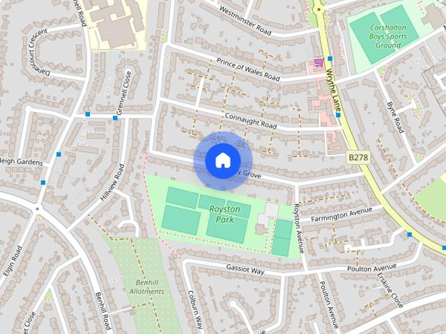 Surrey Grove Sutton SM1