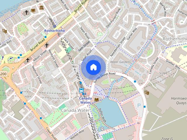 Surrey Quays Road, Canada Water, London, Greater London, SE16