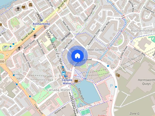 Surrey Quays Road, Canada Water, London, SE16