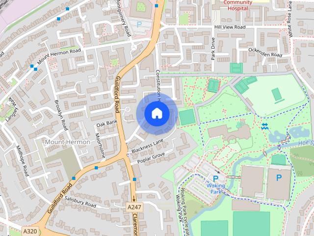 Surrey, Woking, GU22