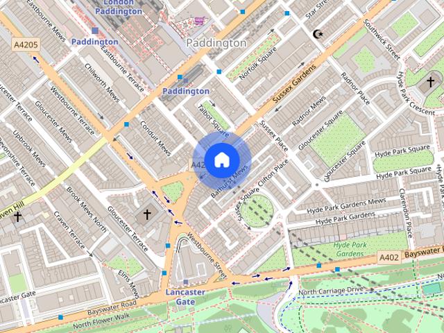 Sussex Gardens, W2