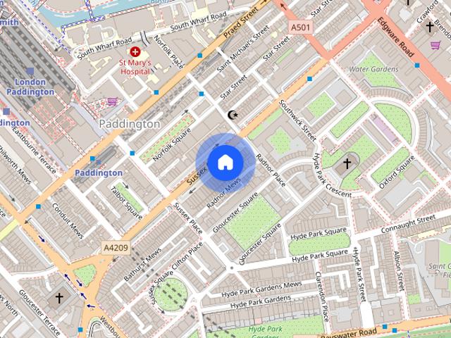 Sussex Gardens, London, W2
