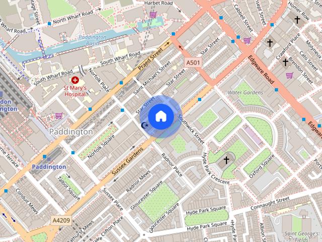Sussex Gardens, London, W2