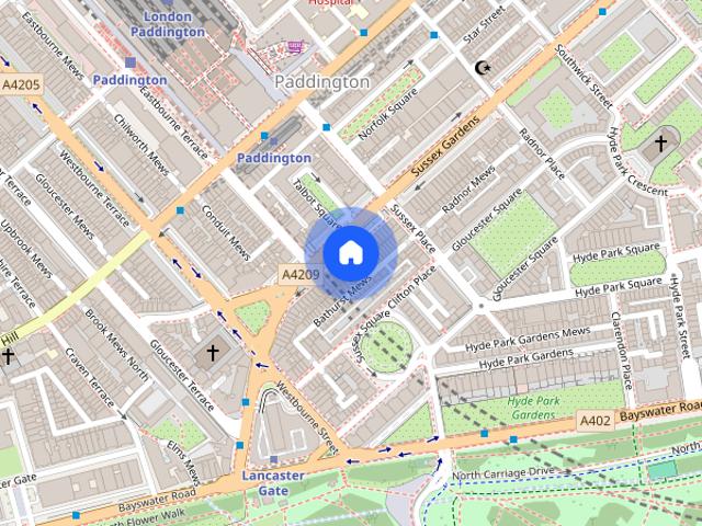 Sussex Gardens, London, W2