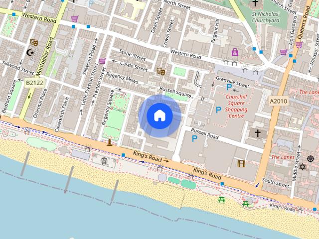 Sussex Heights, 14 St Margaret's Pl, Brighton and Hove, BN1 2FQ