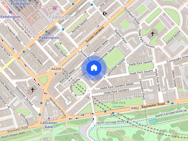 Sussex Lodge, Sussex Place, W2