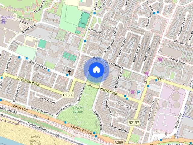 Sussex Square, Brighton, East Sussex, BN2