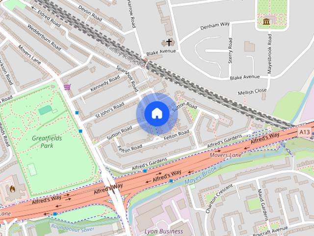 Sutton Road, Barking, IG11