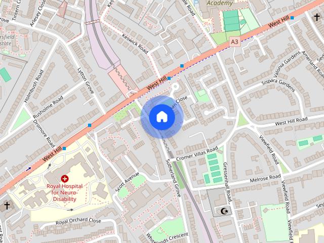 Sutherland Grove, West Hill, SW18