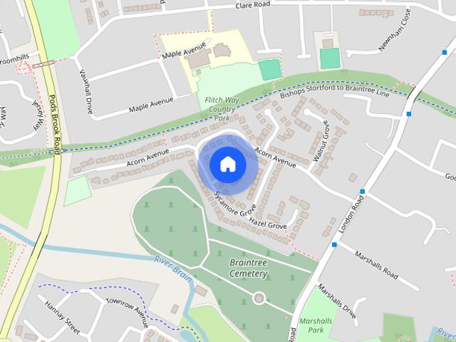 Sycamore Grove, Braintree, Essex, CM7