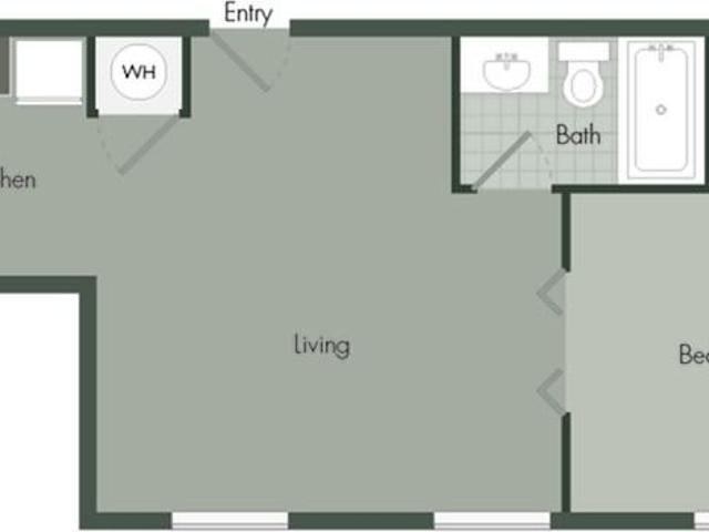 Sydnor Flats 1 Bedroom Apartment for Rent at 108 E Grace St, Richmond, VA 23219 Monroe Ward