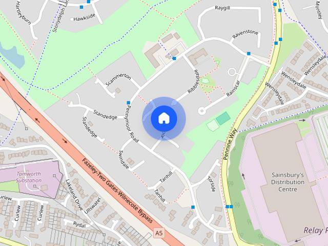 Sykesmoor, Wilnecote, Tamworth, Staffordshire, B77