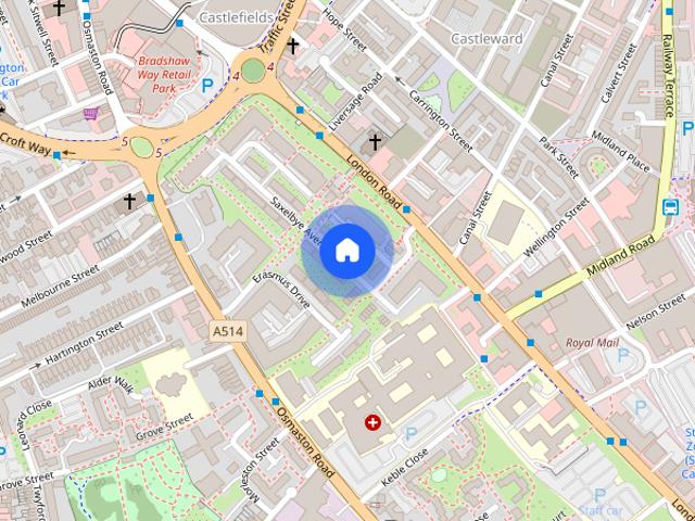 Sylvester Close, Derby, Derbyshire, DE1